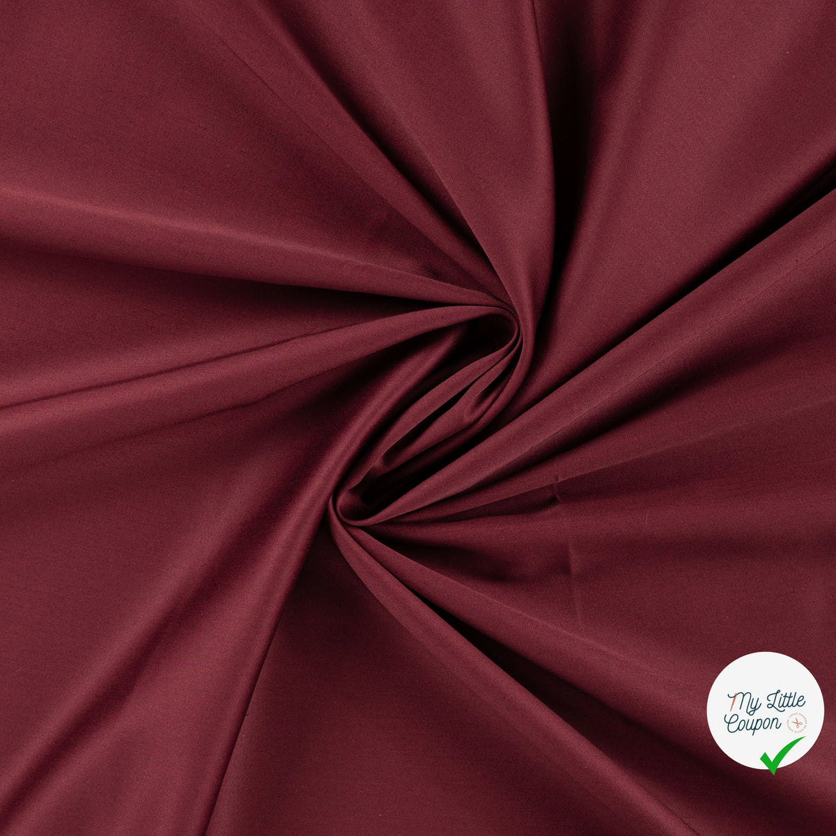 Satin De Coton Lie De Vin 145 Cm 115 G Par M2 – My Little Coupon